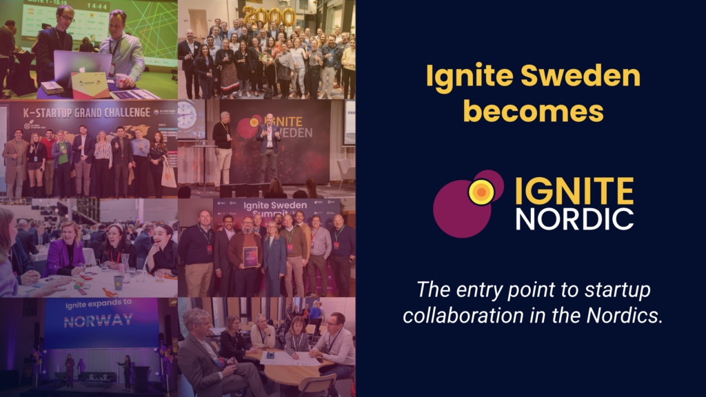Ignite Sweden is now Ignite Nordic | Ignite Nordic – Innovation is crucial.
